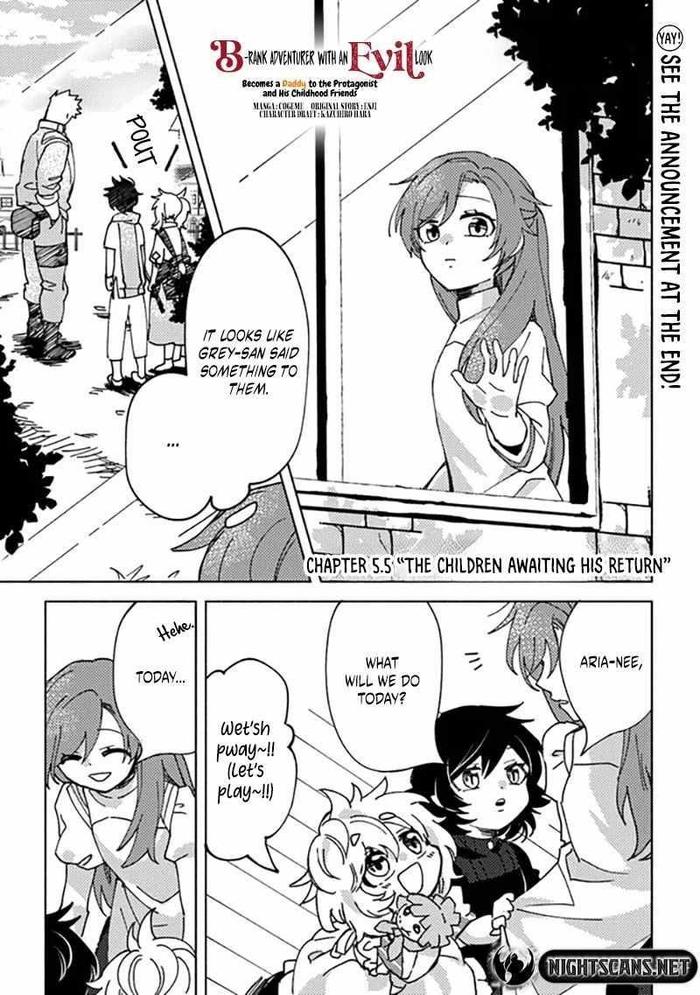 Read manga B-Rank Adventurer With an Evil Look Becomes a Daddy to the ...
